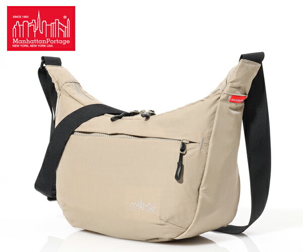 【関連キーワード】マンハッタンポーテージ/Manhattan Portage/MP/manhattan portage/70CM-140CM/ショルダーバッグ/ベージュ/ナイロン/軽量/撥水/ミニマル/ブランド/正規取扱店/正規品/ユニセッ...