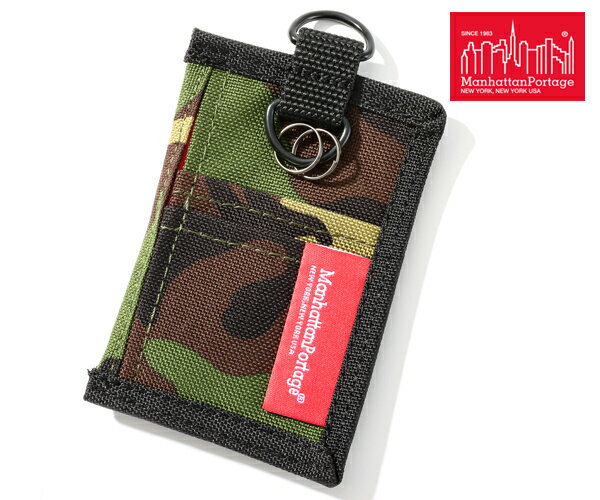 【関連キーワード】マンハッタンポーテージ/Manhattan Portage/MP/manhattan portage/MP1048-10/コインケース/カモ/カードケース/CORDURA/Dカン/ブラック/ネイビー/レッド/コンパクト/ブ...