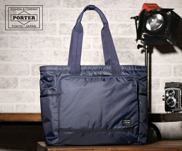 【楽天市場】ポーター フラッシュ トートバッグ 689-05948 （カラー：ネイビー） | トートバッグ689-05948 吉田カバン PORTER FLASH 鞄：COOL CAT