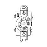 ■お届けまで30日〜40日ほどかかります■ こちらの商品は、【受注生産品】のため、ご注文の確定(入金確認後)からお届けまで30日〜40日ほどかかります。 ※画像はイメージです。 黒 輸出機器用 接地3P 20A 125V-250V 引掛埋込...