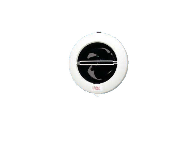 パイプファン 排気 プロペラファン 壁・天井取付 丸形ルーバー 適用パイプ径：φ100mm 速結端子付 丸形ルーバータイプ ●省電力・低騒音設計 ●羽根がワンタッチで着脱でき、お掃除のしやすい構造 ●壁コンセント不要。速結端子に直接配線する...