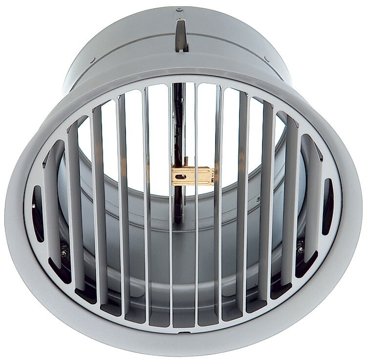 材質　SUS304　FD部：SUS304 1.5t表面処理　カチオン電着塗装後ポリエステル樹脂焼付塗装（標準Uシルバー）適用パイプ　内径 100※屋外より点検できる場所でご使用ください。※天井ボードへの取付穴は図面の「ボード穴径」をご確認く...