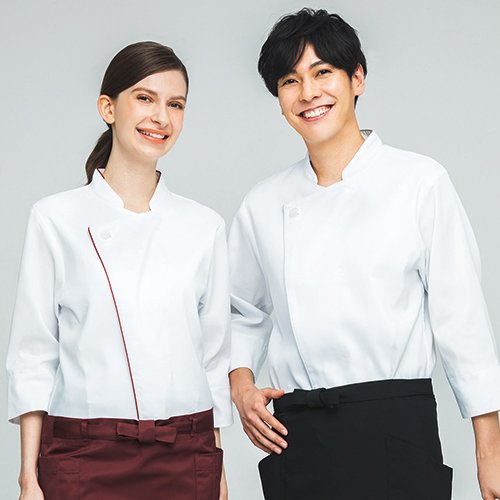 エコテックススタンダード100認証取得!認証番号:N-KEN 21054。世界トップレベルの安全な繊維製品の証!!風を感じる涼やか素材-Lite Wind Tex-(ライトウィンドテックス)。高い通気性で快適な着心地の軽量ショップコート。コ...