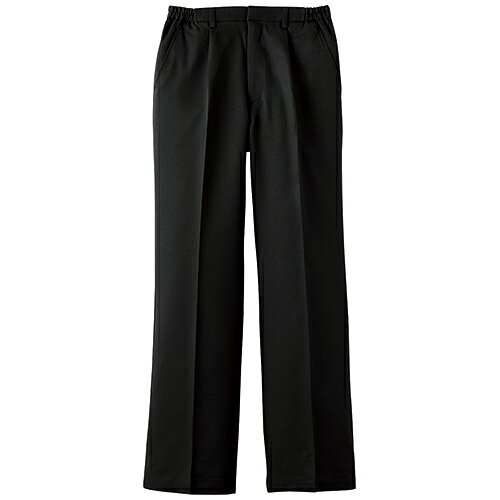 すとんとしたシルエットで女性が履くとややゆったりとしたシルエットのパンツ。白と黒の千鳥格子柄で大人っぽく上品な印象。色落ちせずに長持ち。カフェスタイルに合わせてカジュアルにも着こなせます。塩素系漂白剤による色褪せを防止。HACCP支援・・・...