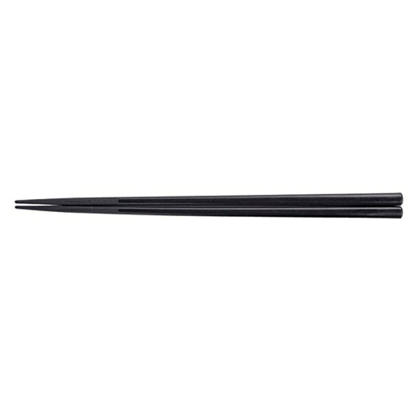 【PBT　角無地箸　黒　22.5cm　10膳入　90030230】 ●サイズ：全長225mm ●材質：PBT樹脂 ●耐熱温度：200℃ ●入数：10膳入 ●食器洗浄機・消毒保管庫・電子レンジ対応 ■耐熱温度200℃の業務用PBT樹脂箸。 ■...