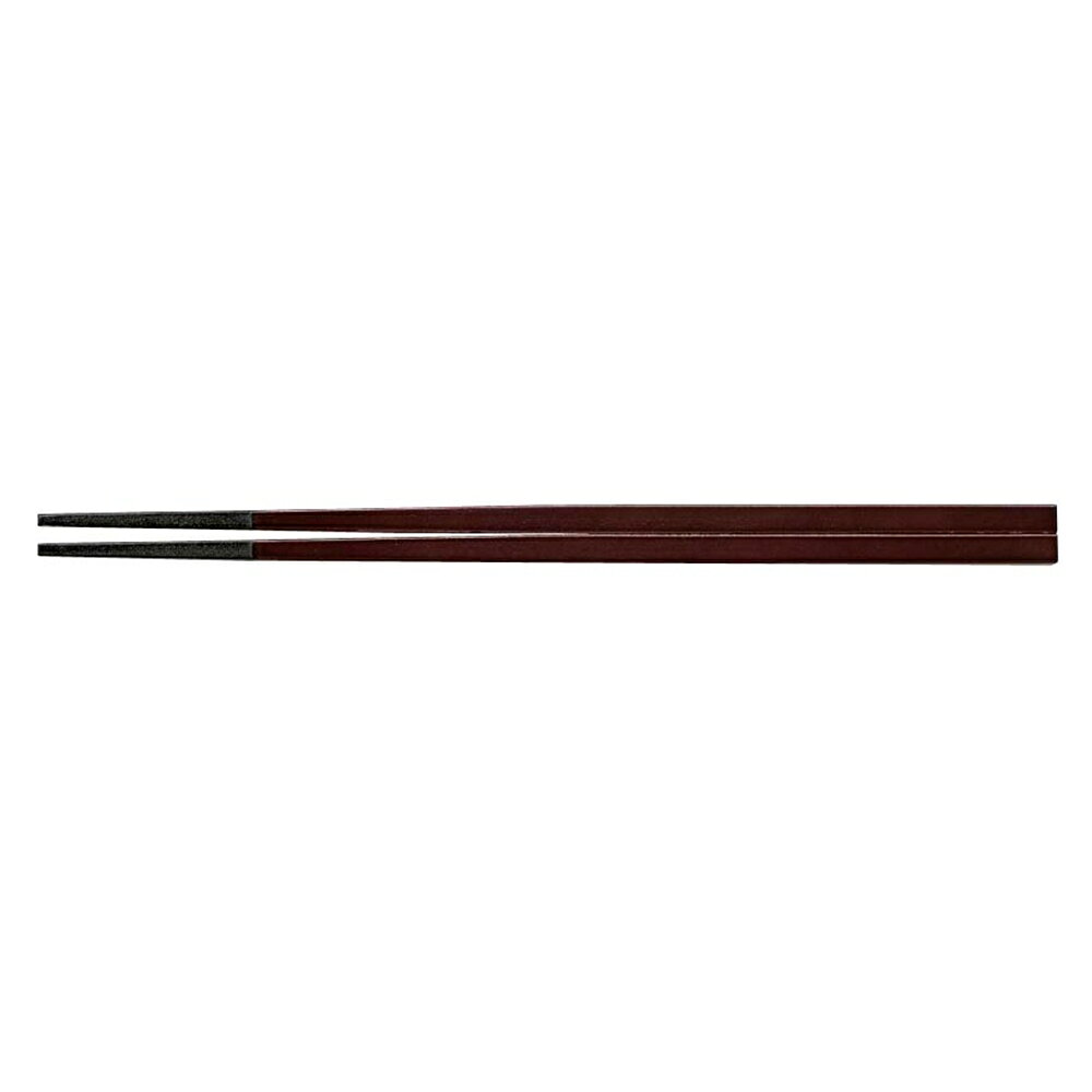 【PBT　越前角箸　チーク　24cm　10膳入　90030871】 ●サイズ：全長240mm ●材質：PBT樹脂 ●耐熱温度：200℃ ●入数：10膳入 ●日本製 ●食器洗浄機・消毒保管庫・電子レンジ対応 ■耐熱温度200℃の業務用PBT樹...