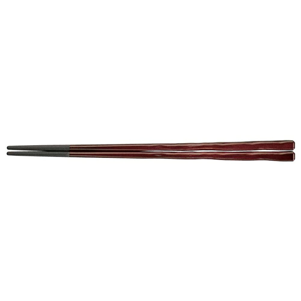【PBT　荒彫先太箸　溜　22.8cm　10膳入　90030643】 ●サイズ：全長228mm ●材質：PBT樹脂 ●耐熱温度：200℃ ●入数：10膳入 ●日本製 ●食器洗浄機・消毒保管庫・電子レンジ対応 ■耐熱温度200℃の業務用PBT...