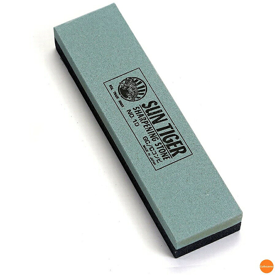【GC/C　コンビ　朝日虎印　荒砥石　No.10　＃120/＃250】 ●サイズ：205mmx50mmxH25mm ●材質：グリーンカーボン、特殊砥材 ●粒度：#120（荒研ぎ用）/＃250（中研ぎ用） ●日本製 ■刃の欠けや大幅な修正に！...
