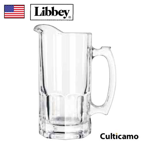 【ジブラルタルピッチャー　No.5263 （1L）】 ●サイズ：φ159mmx高さH219mm ●容量：1L ●材質（本体）：ガラス ■アメリカ「Libby」社のピッチャー！ ■ガラス製なので飲み物が綺麗に見えます。 ■ビールはもちろん、ジ...