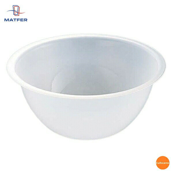【マトファ　PP ミキシングボール　28cm】 ●サイズ：φ277mm（内径φ245mm）x高さH122mm ●材質：ポリプロピレン（耐熱温度100℃） ●容量：4.5L ■丈夫で割れにくいポリプロピレン製ボール。