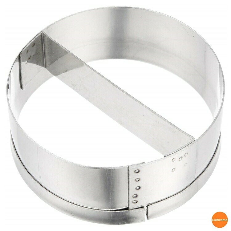 【18-8　いちご等分器　2ッ切】 ●サイズ：φ50mmx高さH20mm ●材質：18-8ステンレス ■小さないちごも簡単に等分カットします。