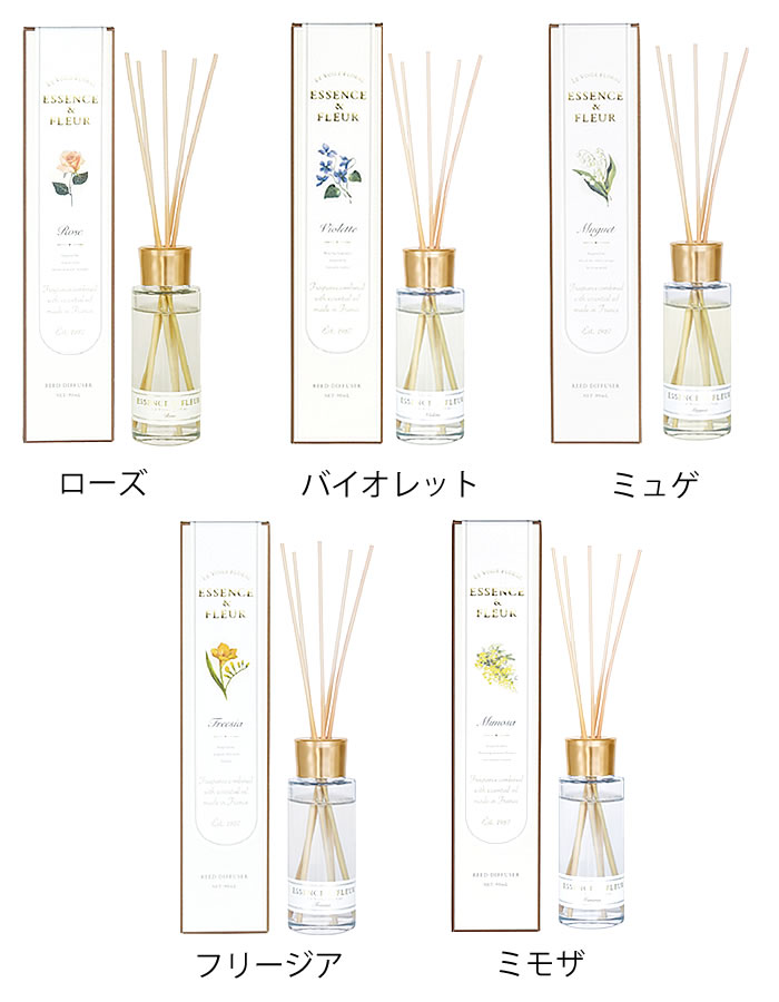 商品情報商品詳細内容量：オイル90ml・スティック5本・カバーキャップ1個成分：香料 /芳香期間：約2～2か月間半 ※使用環境によって変わります用途：室内芳香剤サイズ：ボトル：約 Φ4.7×H12.5cm ※リード長さ 約24.8cmご使用...