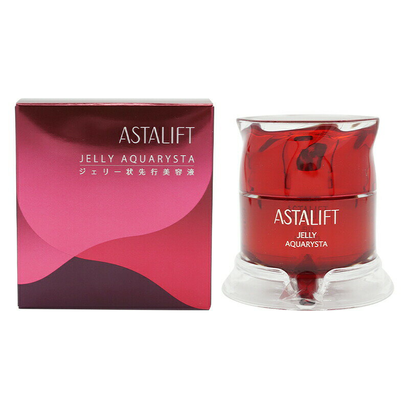 JAN 4547410396348 ハリつや輝く、ゆるぎない美しさを。 【商品名/内容物】 ASTALIFT アスタリフト ジェリー アクアリスタ 本体 40g ジェリー状先行美容液 整肌成分 ハリ保湿成分 【使用方法】 1.適量を手に取り...