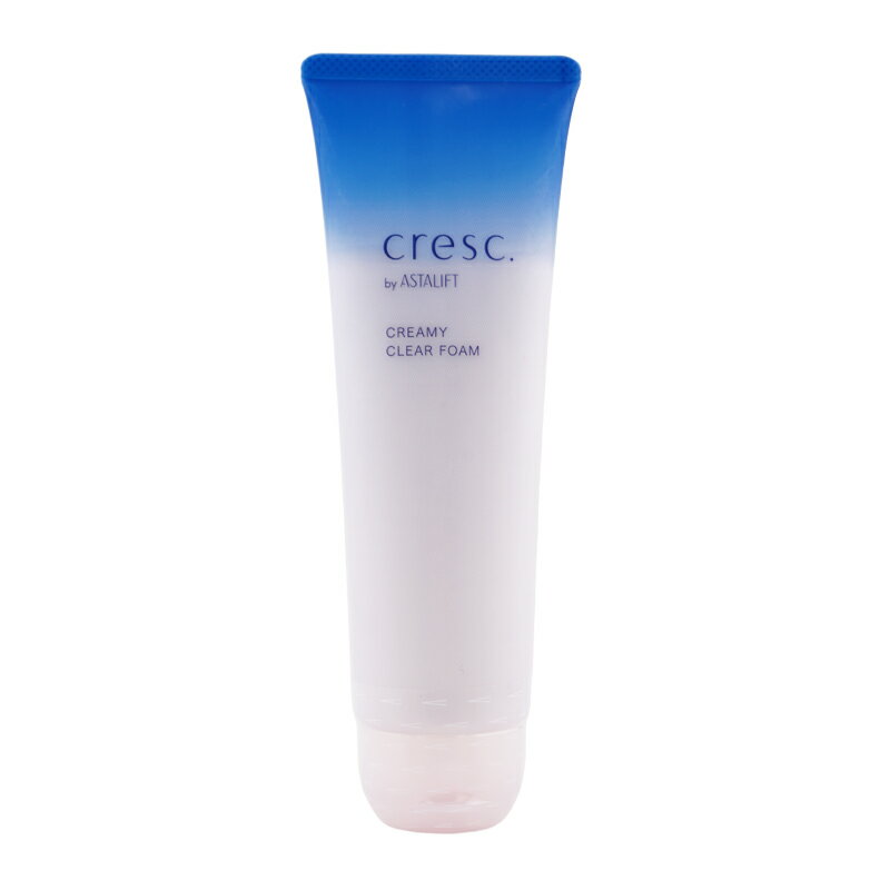 JAN 4547410492781 特濃もっちり泡で、しっとりなめらかな素肌へ。 【商品名/内容物】 cresc. by ASTALIFT クレスク by アスタリフト クリーミークリアフォーム 120g 洗顔フォーム 【使用方法】 約3c...