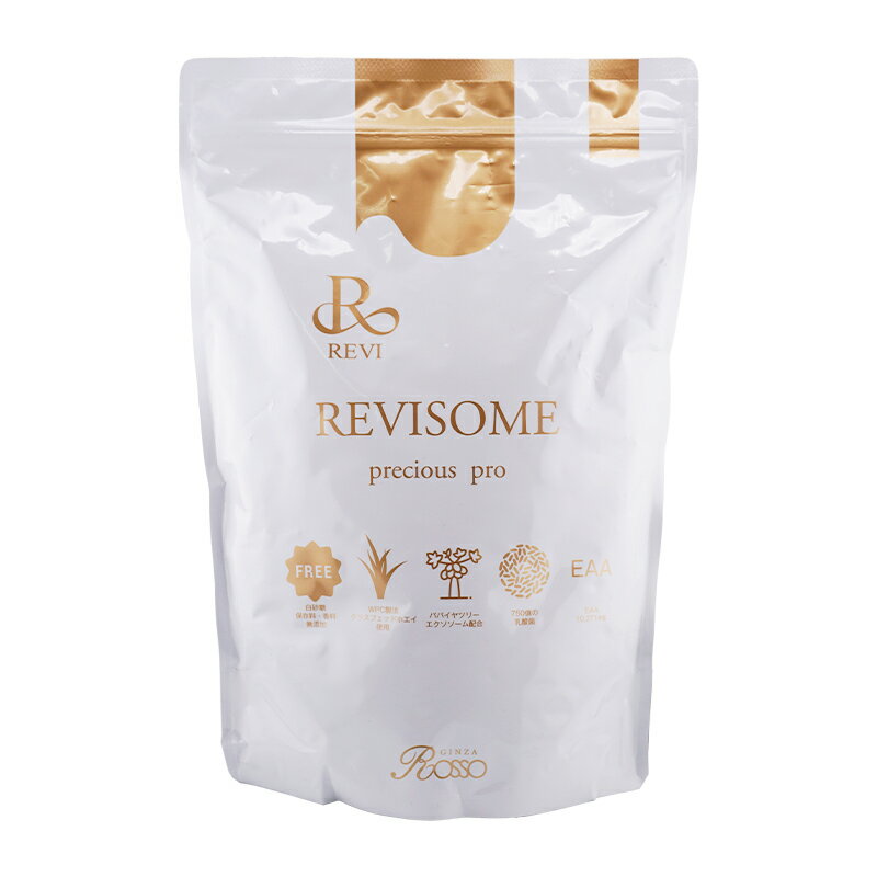 REVIから美味しくて機能性の高いプロテインが誕生いたしました。 【商品名/内容物】 REVI ルヴィソーム プレシャスプロ ほうじ茶ラテ味 900g グラスフェッドホエイプロテイン EAA アミノ酸 乳酸菌 コロカリア 【お召し上がり方】...