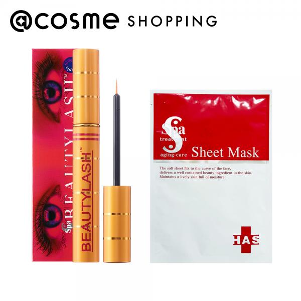 【セット内容】・スパトリートメント ビューティラッシュ シンプル1.5ml（まつげ美容液/現品）　・スパトリートメント HASシ−トマスク（美容液量21ml）×1枚（シートマスク/サンプル）健やかな自まつ毛に導くまつ毛美容液と、 柔らかくて...