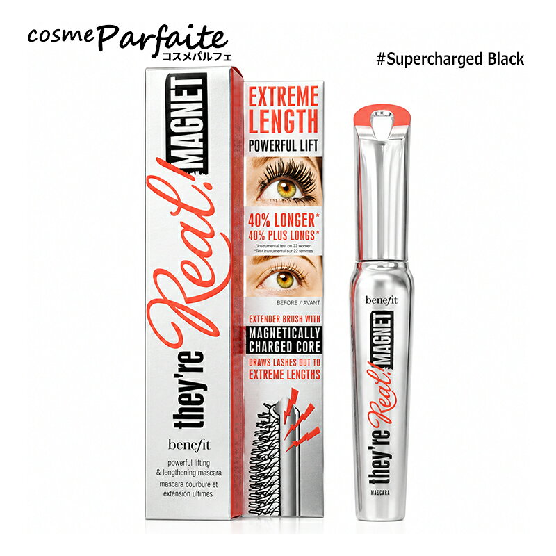 ブランド ベネフィット Benefit 商品名 ゼイアーリアル マグネット パワフルリフティング＆レングスニングマスカラ #Supercharged Black 容量 9g 生産国 フランス 種類 マスカラ 商品説明 ベネフィットの「ゼイア...