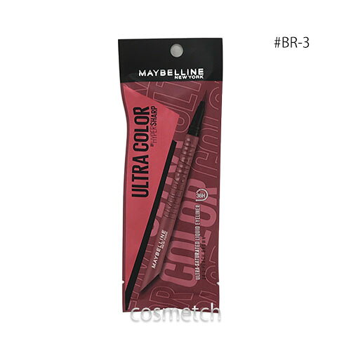 商品番号 6902395829003 メーカー名 メイベリン　MAYBELLINE 商品名 【2点までメール便選択可】 メイベリン ウルトラカラー アイライナー #BR-3 ピーチブラウン （リキッドアイライナー）* 商品説明 最細0.01...