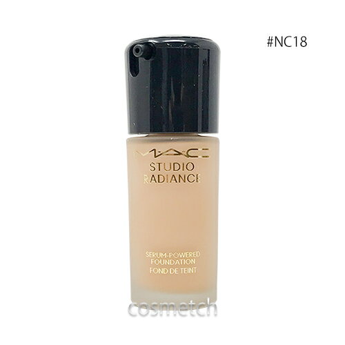 商品番号 773602656684 メーカー名 マック　M・A・C 商品名 マック MAC スタジオ ラディアンス セラム ファンデーション 30ml #NC18 （リキッドファンデーション） 商品説明 肌を艶やかで美しい印象へ導くファンデ...