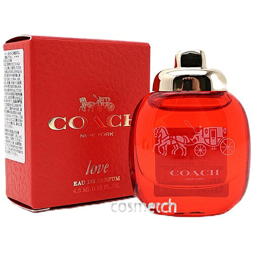 商品番号 3386460142212syobun メーカー名 コーチ　COACH 商品名 【2点までメール便選択可】【訳アリ商品】【浮遊物】コーチ ラブ EDP 4.5ml SP 香水 商品説明 浮遊物があるため、大特価！※浮遊物などある商...
