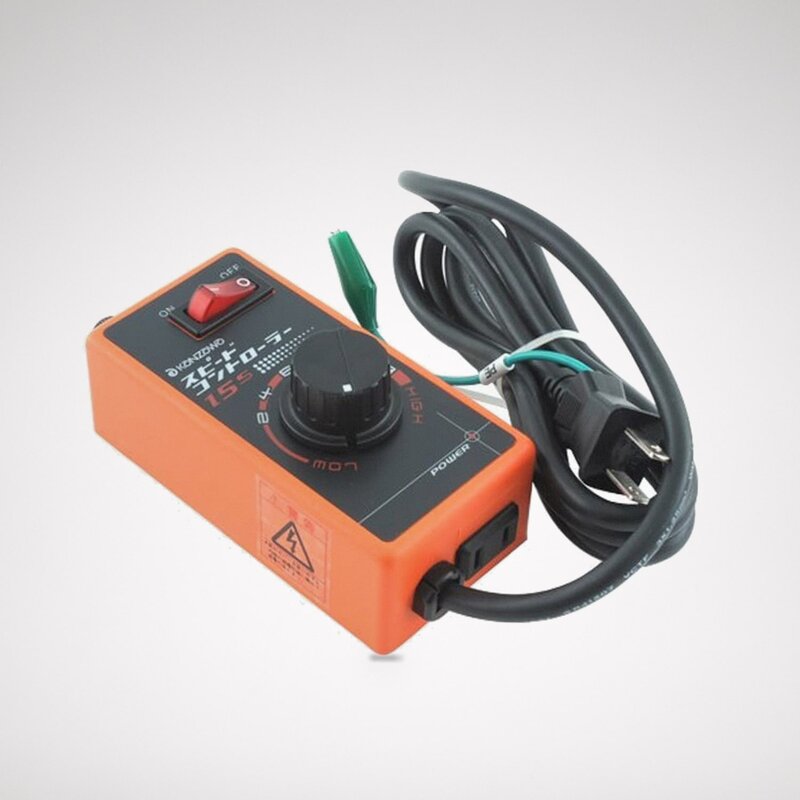 最大負荷:1500W 電流:15A 回転数:0~70% ヒューズ:ガラス管