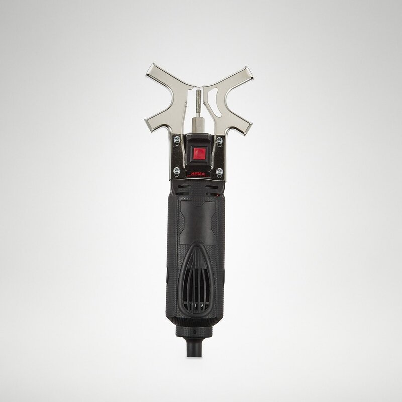 定格電圧:AC100V 定格消費電力:100W 定格周波数:50/60Hz 連続使用時間:15分 回転数:30000min-1 本体総重量:640g 付属品:スパナ(9.5cm)1本・カーボンブラシ(替用)1組 目立角度・上刃目立角度:30...