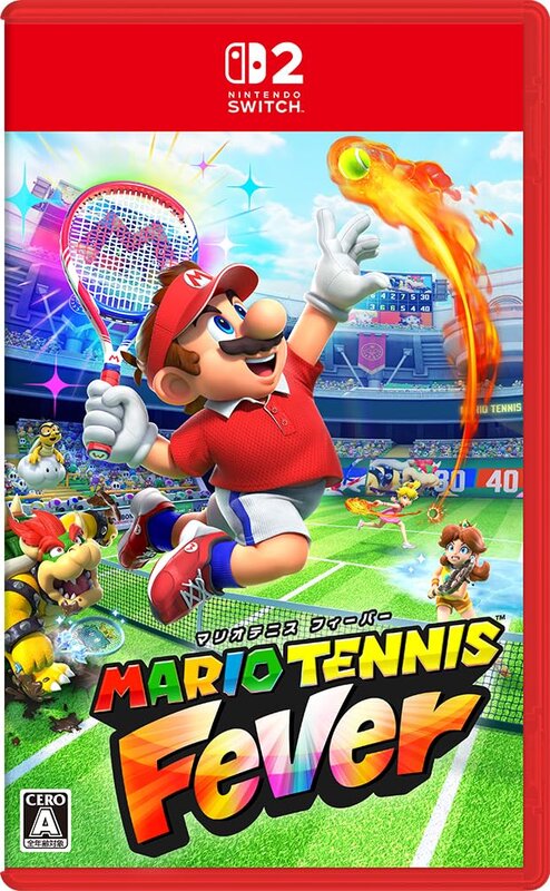 ラケット選びが勝負のカギ。新生テニスバトル! 多彩なショットを打ち分けて、誰でもラリーの楽しさを味わえる「マリオテニス」シリーズ。今作では、コートを凍らせる「アイスラケット」や、自分の分身を作りだす「シャドウラケット」など、コートにさまざま...