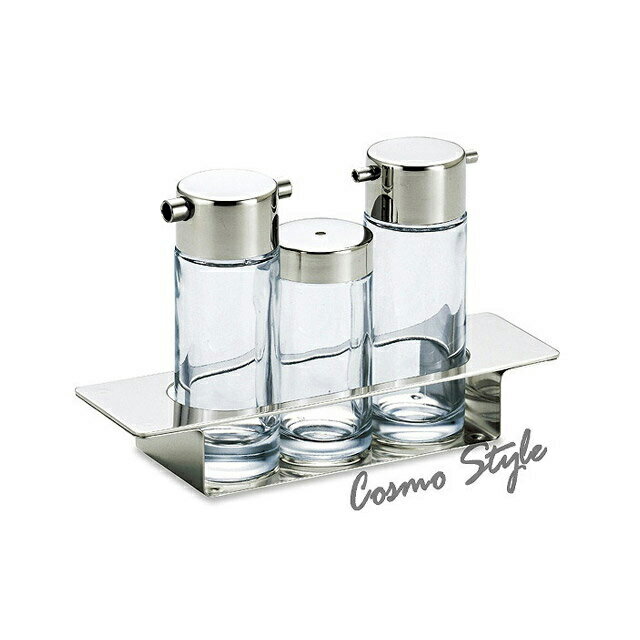 エムタカ カスターセット (トレー ソース 醤油 楊枝) (NO-4310)美しく、機能的で使いやすいテーブルウェアを製品化してお届けするM-TAKA（エムタカ）高品質ステンレスとガラスを組み合わせたその製品は多彩なバリエーションを織りなし...