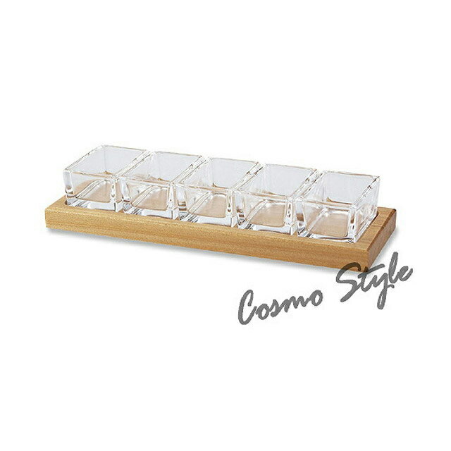 エムタカ 薬味入れ(5ヶ用) (NO-685)美しく、機能的で使いやすいテーブルウェアを製品化してお届けするM-TAKA（エムタカ）高品質ステンレスとガラスを組み合わせたその製品は多彩なバリエーションを織りなして、業務用・家庭用と巾広くご愛...