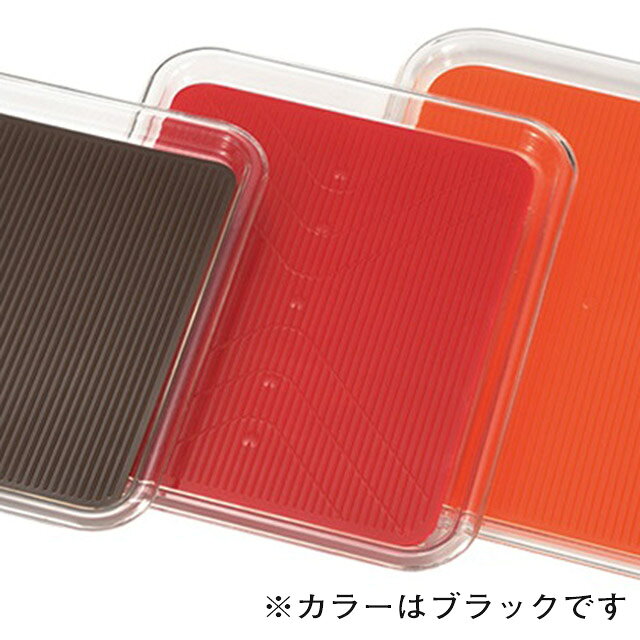 傾けても滑らず、倒れにくい　 マットがはがせてお手入れもラクラク スペック ブランド　 曙産業 シリーズ　 クリアマジックトレー サイズ　 342×266×H19mm 容量　 - 材質　 トレー：アクリル樹脂 マット：EVA樹脂 生産地　 ...