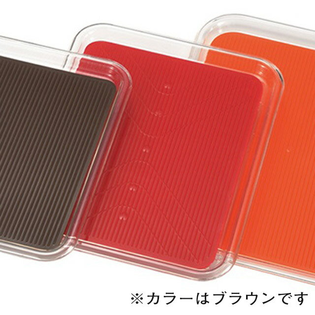 傾けても滑らず、倒れにくい　 マットがはがせてお手入れもラクラク スペック ブランド　 曙産業 シリーズ　 クリアマジックトレー サイズ　 342×266×H19mm 容量　 - 材質　 トレー：アクリル樹脂 マット：EVA樹脂 生産地　 ...