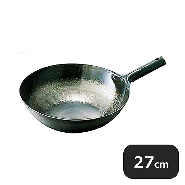 鉄打出片手中華鍋 27cm カンダ （001034） 商品詳細 シリーズ - アイテム 中華鍋 サイズ 内径270mm 深さ80mm 板厚1.2mm 容量 - 材質 鉄鉄打出片手中華鍋 27cm カンダ （001034）