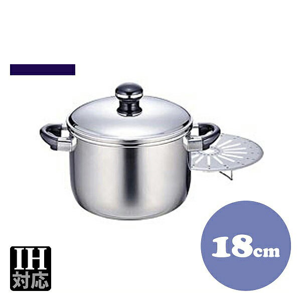 オブジェ シチューポット(スチームプレート付) OJ-5D-A 18cm(3.0L) (013060) 商品詳細 シリーズ オブジェ アイテム 電磁調理器対応鍋、オブジェシリーズ、シチューポット、両手鍋（電磁対応） サイズ 内径180mm ...