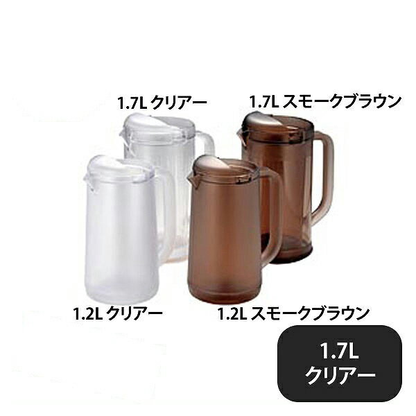 BK ポリカーボ ノンウェットピッチャーBタイプ 1.7L クリアー (167060)●二重構造 商品詳細 メーカー BK サイズ 直径130mm 高さ275mm 材質 ポリカーボネイト 産地 燕三条（日本） 備考 -BK ポリカーボ ノン...