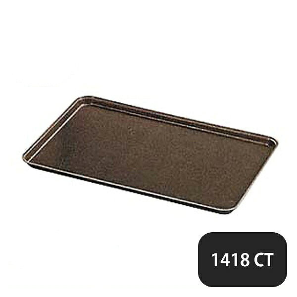 キャンブロ 角型ノンスリップトレー 1418CT (172078)色：ターバンタン●耐熱温度：100℃ 商品詳細 メーカー キャンブロ サイズ 外寸 縦457mm 横356 底内寸 縦410mm 横310mm 材質 FRP 産地 アメリカ ...