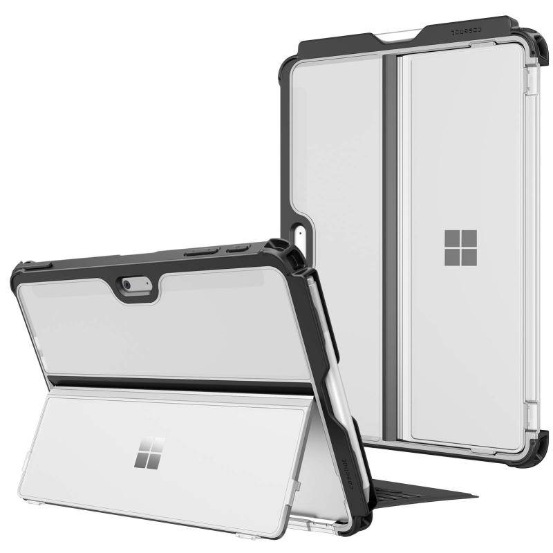 Fintie for Microsoft Surface Go 4 / 3 / 2 / 1 2023/2021/2020/2018 10インチ ケース タイプカバー ソフトTPU ペンホルダー付き 全面保護型 スタンド保護機能 キックスタン...