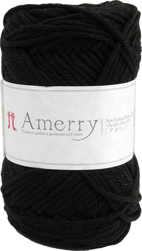 ハマナカ アメリー 毛糸 並太 Col.24 ブラック 系 40g 約110m 2261品番:2261太さ:並太仕立:40g 約110m色・柄:Col.24 ブラック 系素材:ウール70%、アクリル30%使用針:棒針6~7号、かぎ針5/0~...
