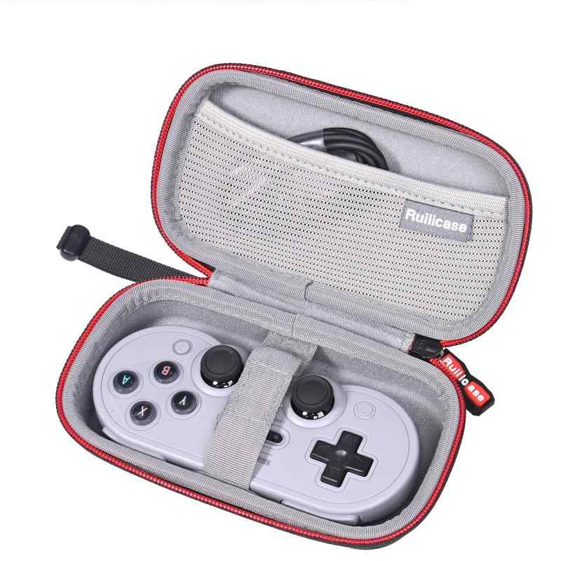 Ruilicase 収納ケース 8BitDo SN30 Pro/SN30/M30 コントローラー対応 保護バッグ(ケースのみ) 耐衝撃・防塵・生活防水収納ポーチ | YKKジッパー採用コンパクトデザイン＆傷防止加工【対応機種】8BitDo ...