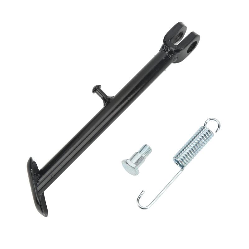 バイク用 サイドスタンド オートバイ キックスタンド サイドスタンドセット 転倒防止 225mm長さ 38x52mm底板 金属合金 モンキー 50 バイクの交換用【モンキー 50 バイクにカスタムフィット】このオートバイサイドスタンドレッグ...