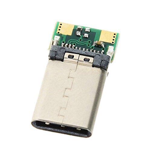 CY DIY 24ピンUSB 3.1タイプC USB - PCボードとCオス プラグコネクタSMTタイプ高品質のシリコーンは、食品用途に適しており、それは、フタル酸エステルが含まれていません。金型サイズ：10.5 X 10.5 2.0×cm...