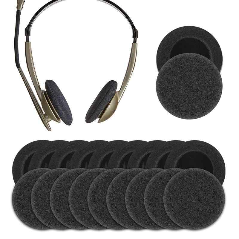 Geekria 10 Pairs QuickFit イヤーパッド 互換性 パッド アーカーゲー AKG, コス Koss, ロジクール Logitech,プラントロニクス Plantronic Rapoo, ゼンハイザー Sennheise...
