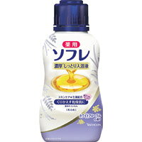 商品特徴 ●カサカサ肌をケアし、入浴後はしっとり感が続く、薬用入浴液。 ●ミルキーなやさしい香りが広がり、心地よいバスタイムをお届けします ●生薬有効成分（甘草エキス、ショウブエキス）が、入浴効果を高め、肌あれ、しっしんを和らげます。 ●ク...