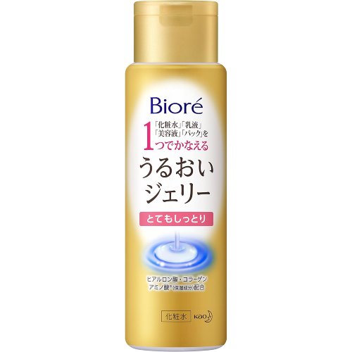 商品特徴 ■洗顔後これだけでスキンケア完了！ ■「化粧水」「乳液」「美容液」「パック」を1つでかなえる、うるおいジェリー。毎日パックまですませたもちもち肌に。 ■浸透*＆パック処方。感触がするんっと変わったらパックまで完了サイン。 ■ヒアル...