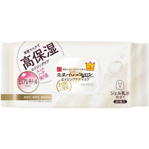 商品特徴 ■豆乳のオールインワンマスク。 ■濃密ジェル乳液仕立ての高保湿エイジングケア※1。 ■純粋なレチノール※2を配合。 ■乾燥による小じわを目立たなくします。（効能評価試験済み） ※1：年齢に応じたお手入れ ※2：保湿成分 ※商品リニ...