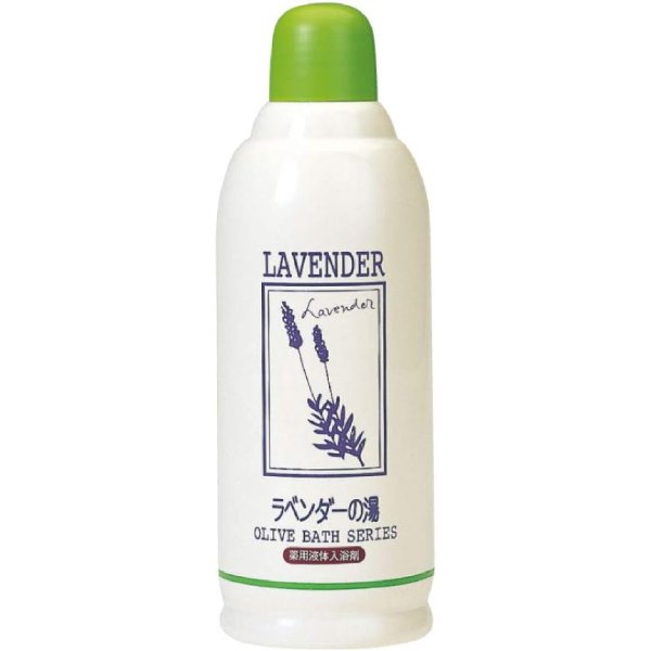 商品特徴 ■天然保湿成分オリーブオイルを溶かし込んだ濃縮液体タイプの入浴剤。 お湯の色は薄紫　上品なラベンダーの香りでリラックスバスタイム。■さらりとした湯ざわり。お肌なめらか湯上りしっとり。 効能・効果 冷え症、荒れ性、肩のこり、腰痛、疲...