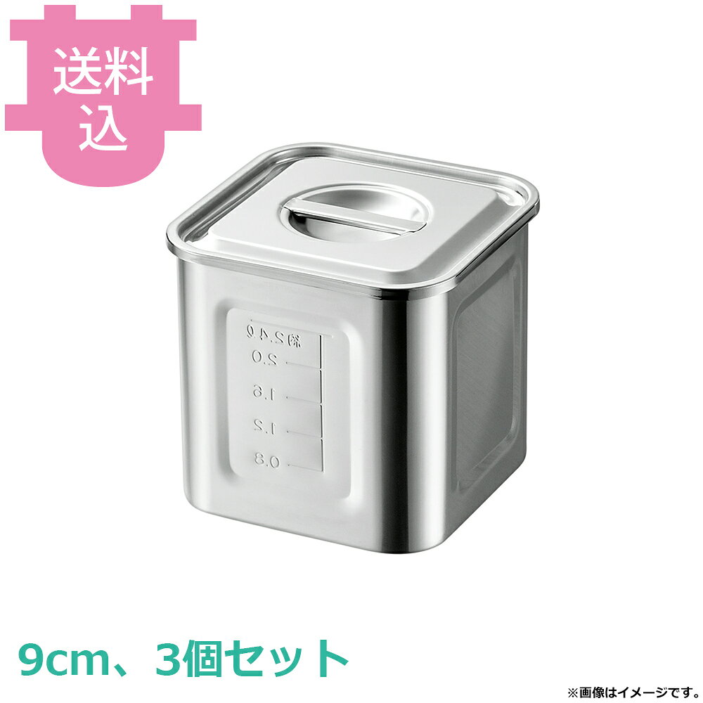 出荷日 7営業日以内に出荷予定（※取寄せ品）急な廃番・欠品はメールでご連絡いたします。 入数 3個（1個あたり：約 1,933円）●タレや調味料等の保存や小分けに便利なキッチンポットです。●角型なのでスペースを有効に使えます。●内面は電解研...