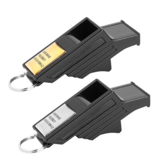 【商品説明】 素材 ：ABS カラー：A，B サイズ：6*2*2.6センチメートル パッケージリスト: 1 * 笛 1 * ロープ 1 * ガムシールド 1 * 指クリップ 1 * 収納ボックス ご使用方法に関するお問い合わせはこちらの商品...