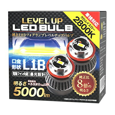 純正LEDフォグライト交換用のパワーアップバルブに高性能冷却ファンが設置されさらに明るくなったレベルアップバルブが登場しました！ 純正LEDフォグライトは特殊形状のため、従来の方法では交換ができませんでした。本製品では特殊形状に合わせた専用...