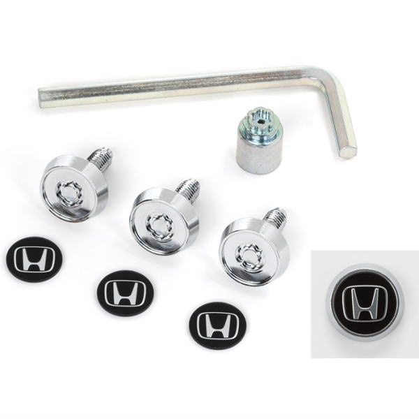 ホンダ純正品 ライセンスフレーム装着無し車用 3本入りセット（マックガード社製） ボルト長：20mm ※字光式ナンバープレートには装着できません。 ※封印部には装着できません。 【ご注意】 ・こちらの商品は純正品となっておりますので、ご注文...