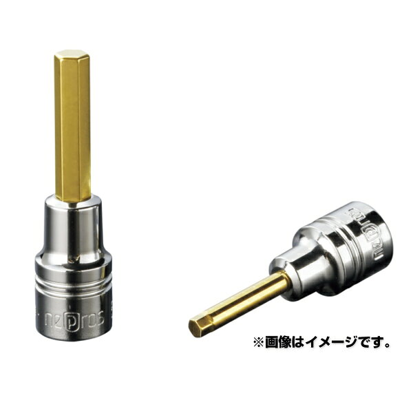 ●TIN（チタン）コーティングにより耐摩耗性を向上。 ●先端部の面取りで六角穴付きボルトへスムーズに挿入できます。 ●六角二面幅3mm以下はねじれにくい丸軸を採用しました。　